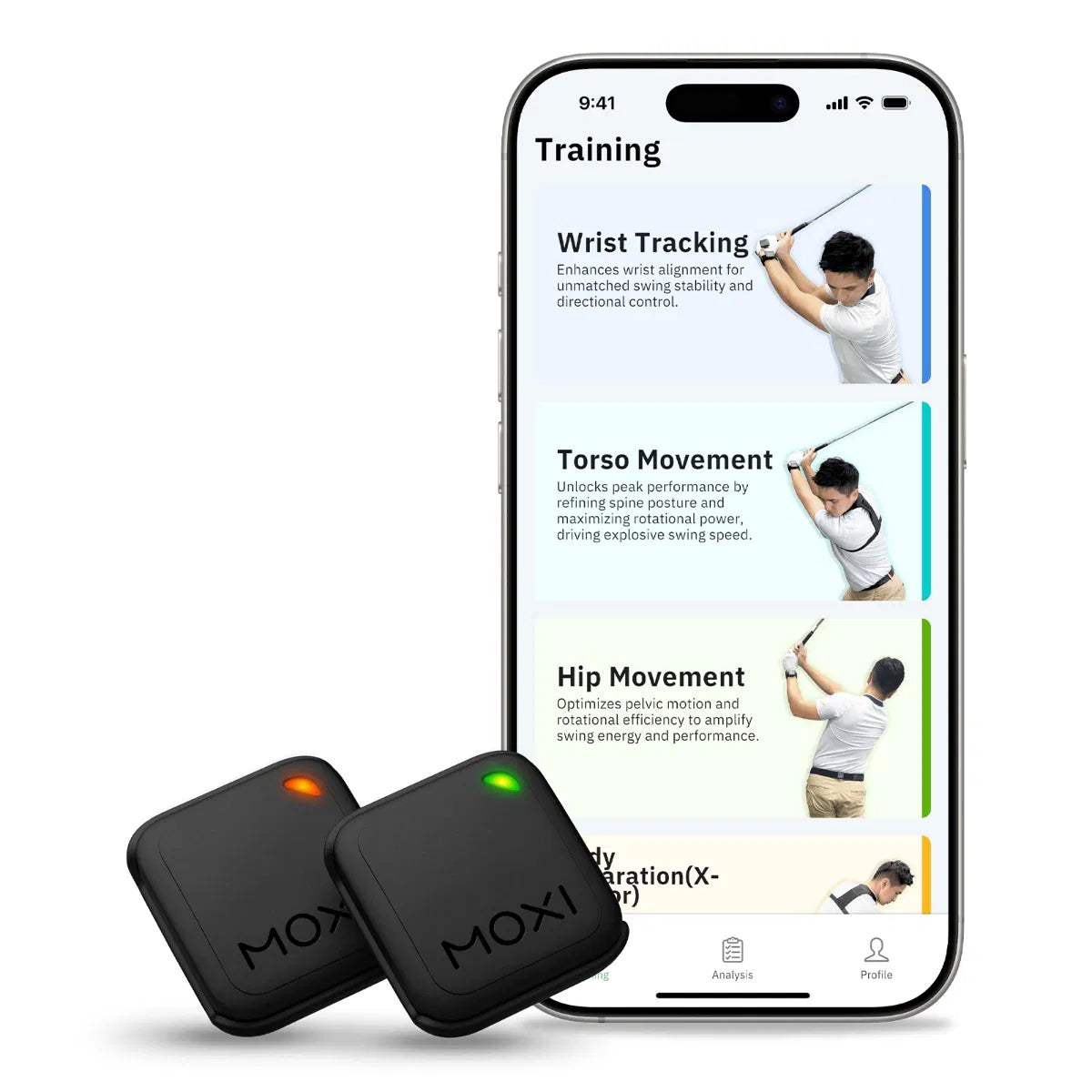 MOXI SWING MOTION TRACKER – JACKS GOLF